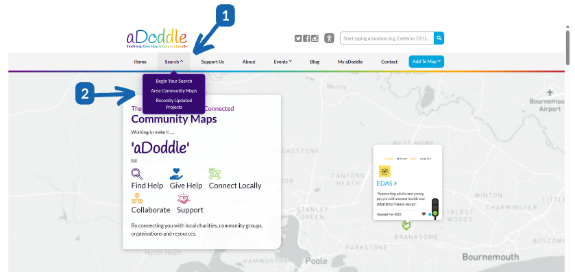 Searching aDoddle | aDoddle Guides Hub